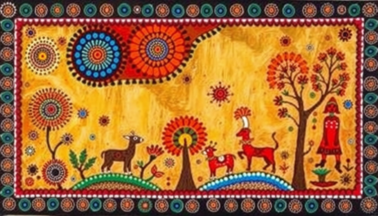 The Dots of Tradition: Understanding the Symbolism in Bhil Art – Art ...